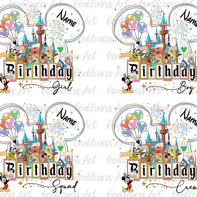 Disney birthday - Etsy