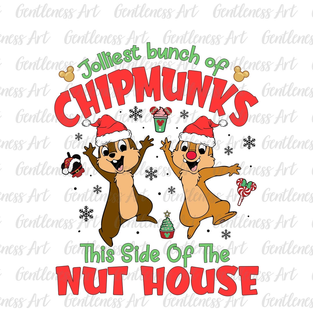 Merry Christmas Png, Christmas Chipmunks Png, Christmas Squad Png ...