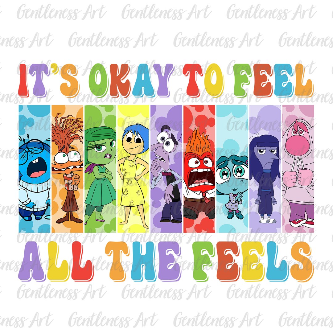It's Okay to Feel All the Feels Png, Mental Health, Para BCBA ...