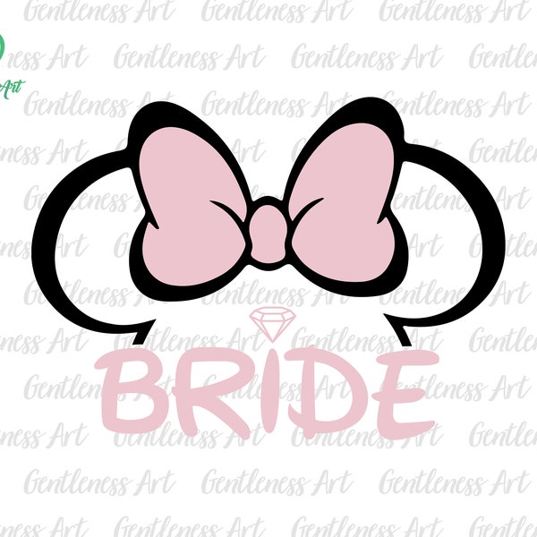 Minnie Mouse Bride - Etsy