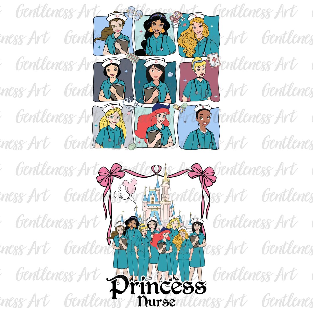 Princess Nursing Png, Hospital Png, Nurse's Day 2025 Png, Nurse ...