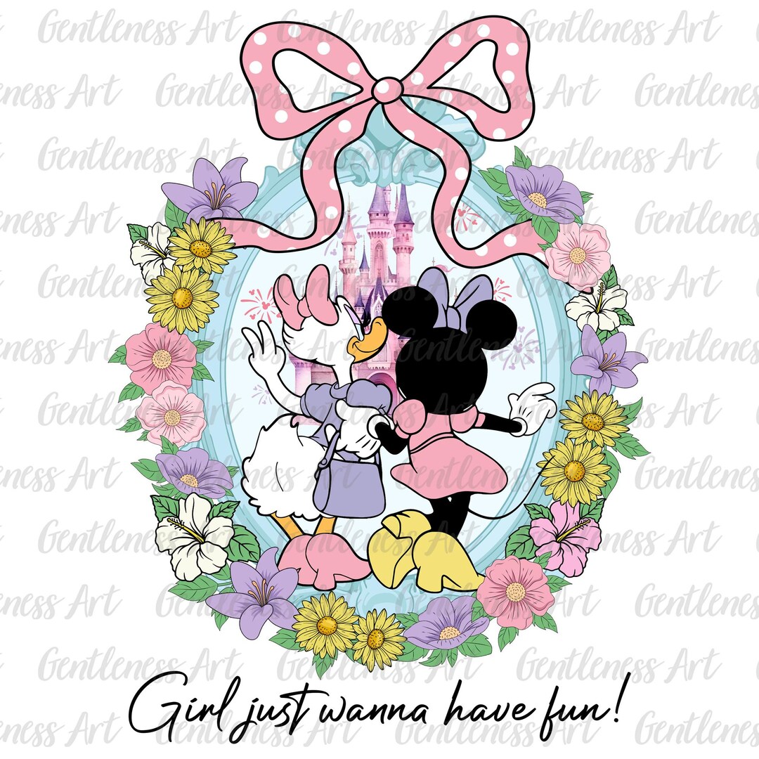 Girls Just Wanna Have Fun Png, Summer Vibes Png, Groovy Style, Beach ...