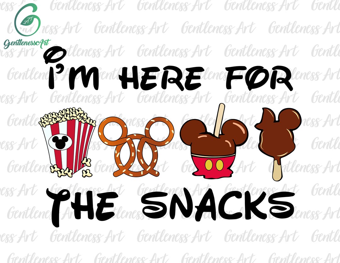 I'm Here for the Snacks Svg, Drinks and Foods Svg, Snackgoal Svg, Snack ...