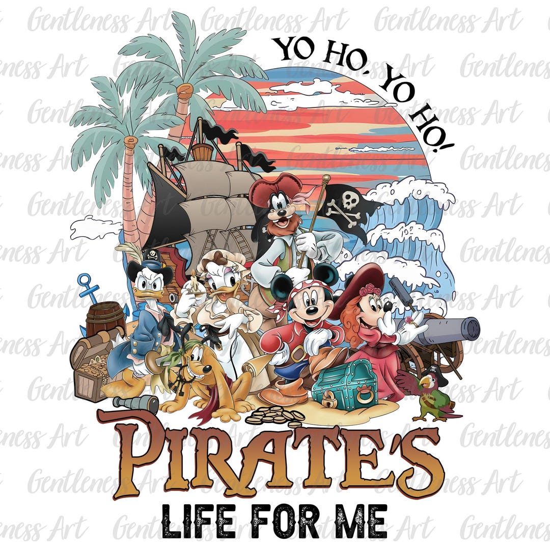 Mouse & Friends Pirates Theme, Yo Ho Yo Ho A Pirate's Life for Mouse ...