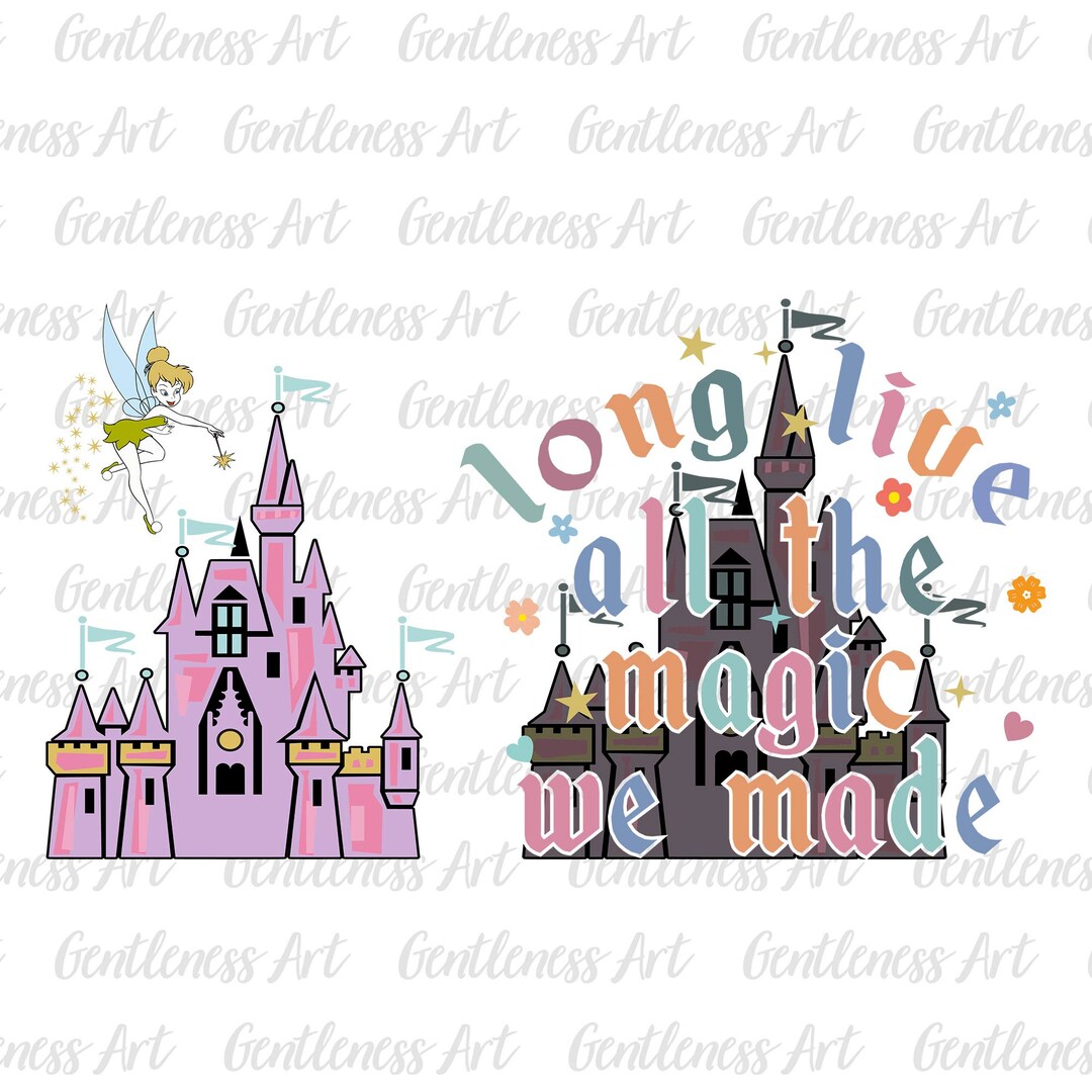 Bundle Magical Castle Svg Png, Family Trip Svg, Magical Kingdom Svg ...