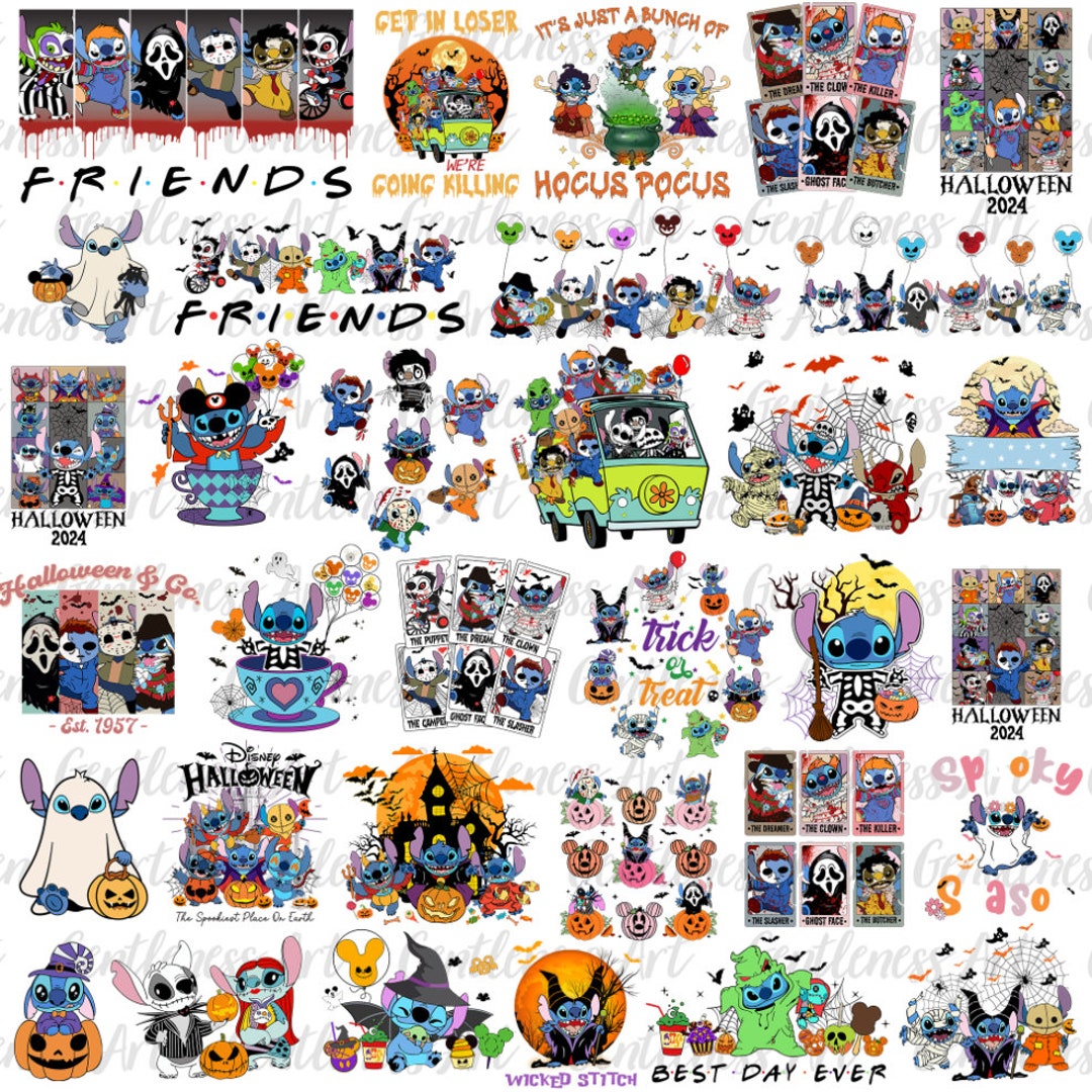 Bundle Friends Horror Halloween Costume Png, Halloween Characters Tarot ...