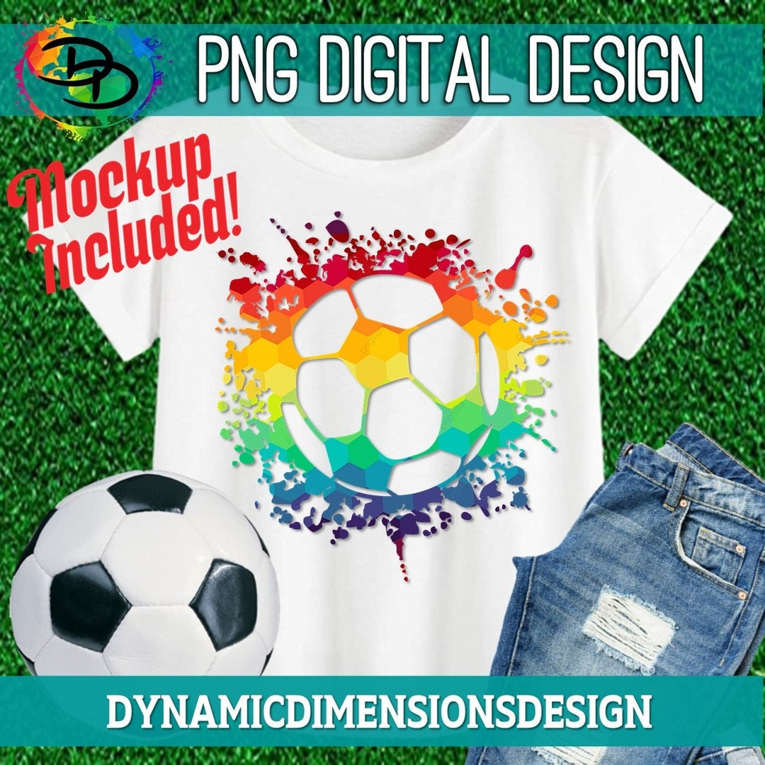 Paint Splatter Soccer, Soccer Design Svg, Soccer Ball Svg, Soccer Life ...