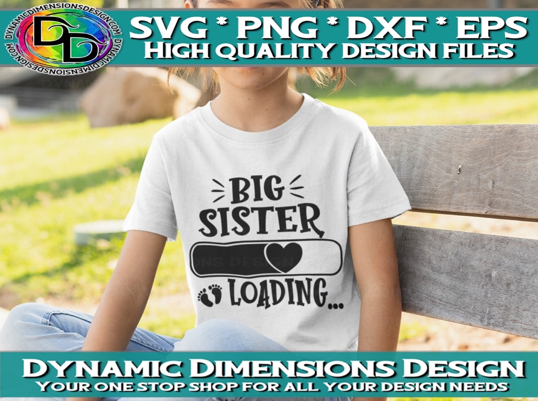 Big Sister Loading Svg Digital Download PNG Baby Svg - Etsy