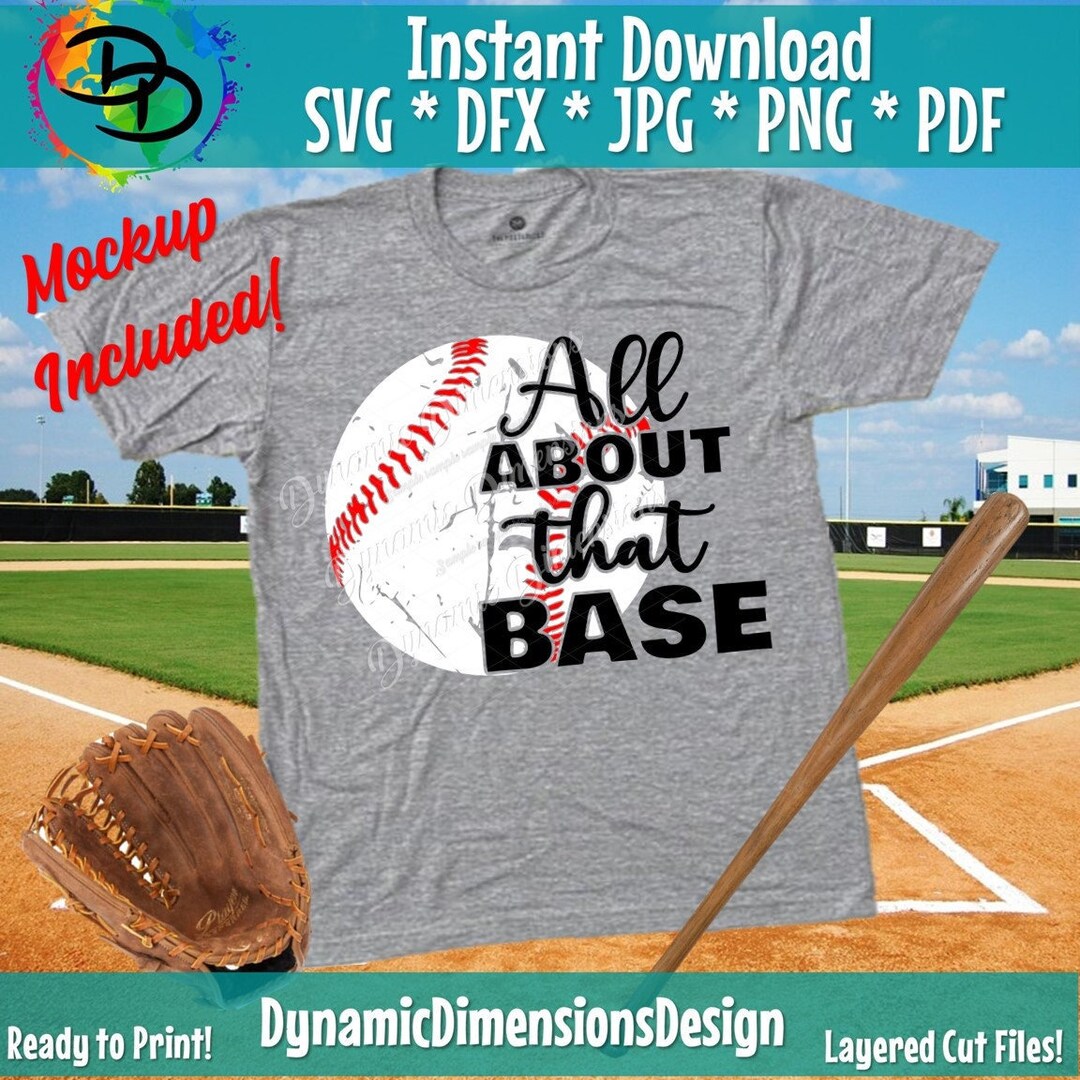 Baseball SVG, All About That Base Svg, Baseball Mom SVG, Live Love ...