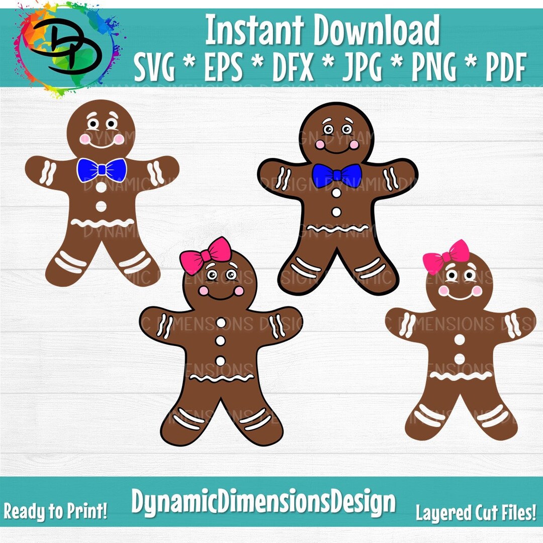 Christmas Gingerbread Svg, Christmas Svg, Gingerbread Girl Svg ...