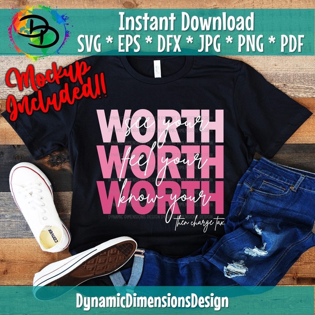 Conozca su valor SVG, Salud mental Svg, Eres suficiente svg, Amor ...