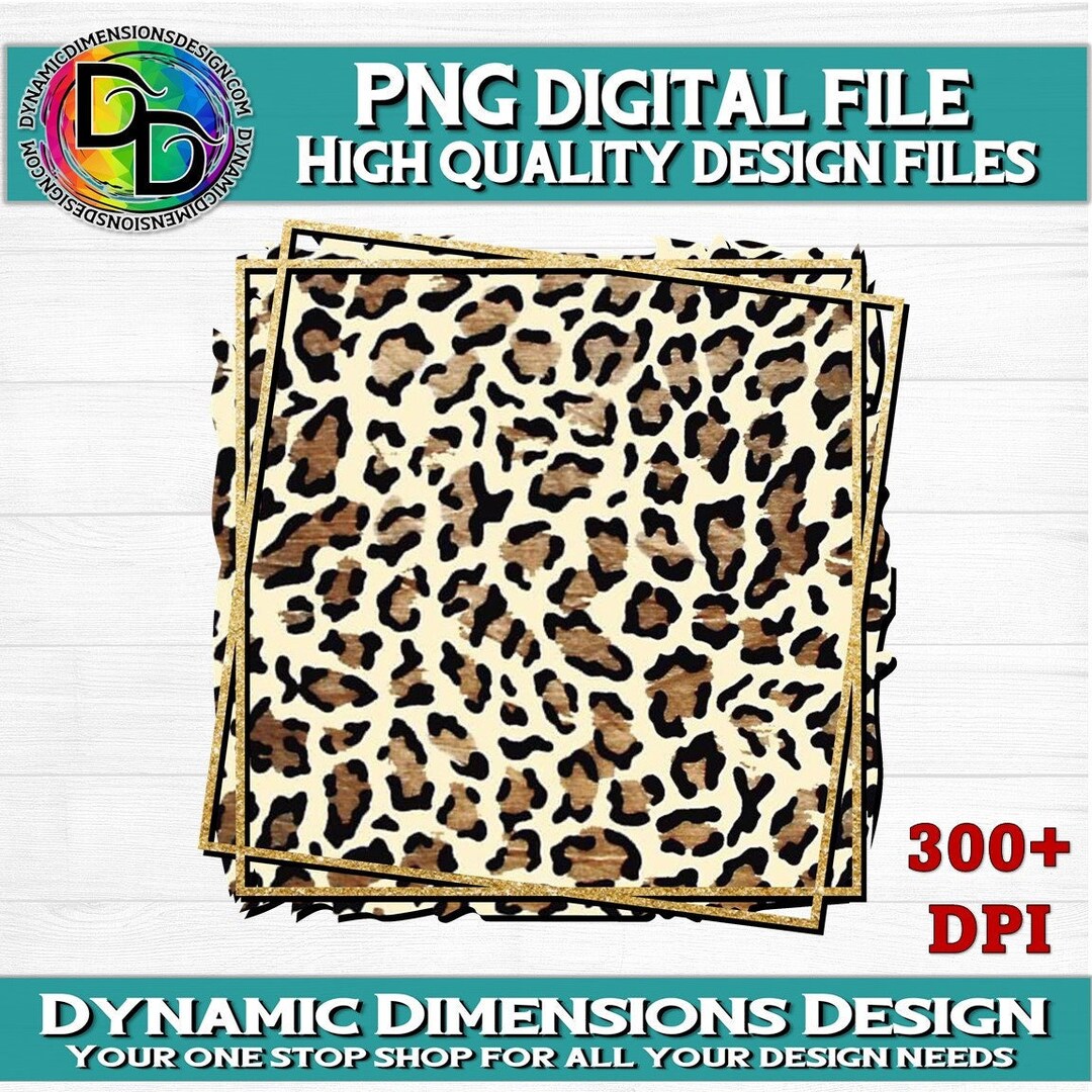 Leopard Png, Digital Paper, Leopard Paper, Distressed Leopard ...