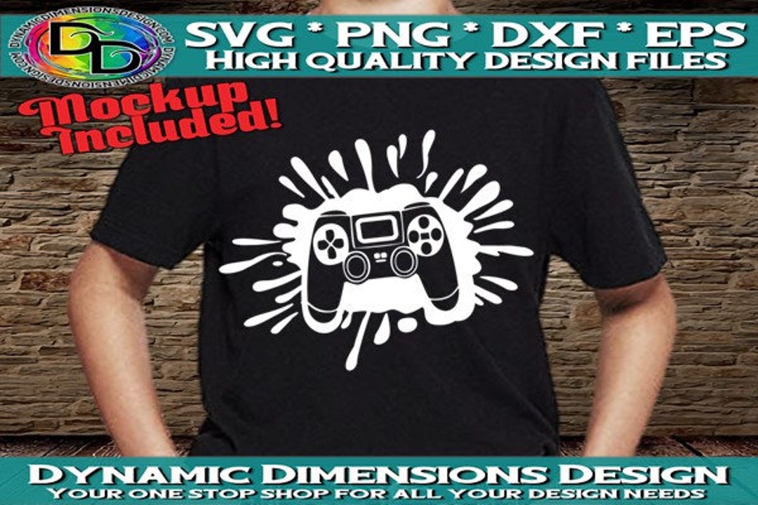 Splash Splatter Paint Splatter Gamer Video Game Svg Gamer - Etsy