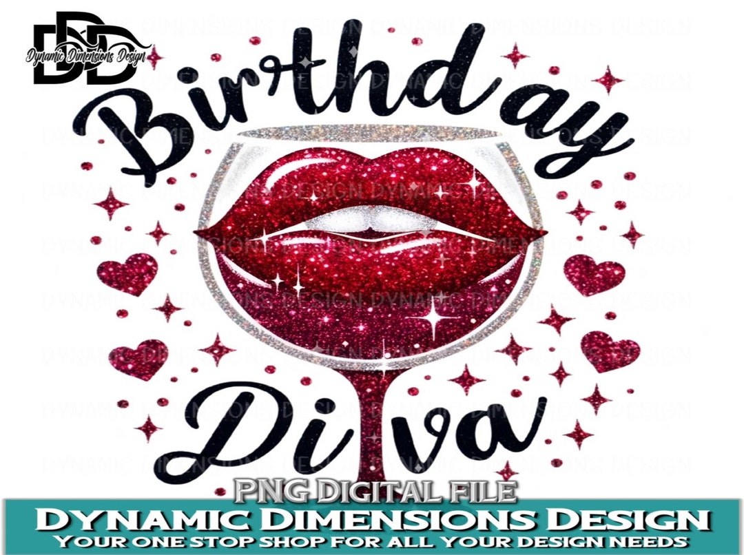 Birthday Diva, Red Lips, Leopard, Birthday Shirt, Birthday Girl, Queens ...