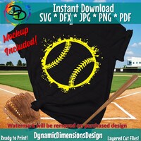 Softball Player - Etsy