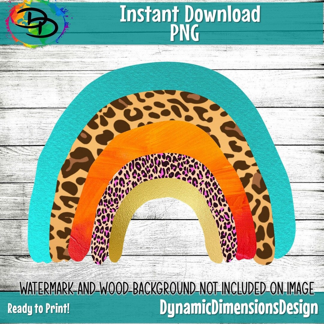 Rainbow PNG, Printable, Rainbow Pattern, Design, Boho Rainbow, Rainbow ...