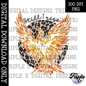 Phoenix Still I Rise SVG PNG Digital Download - Etsy