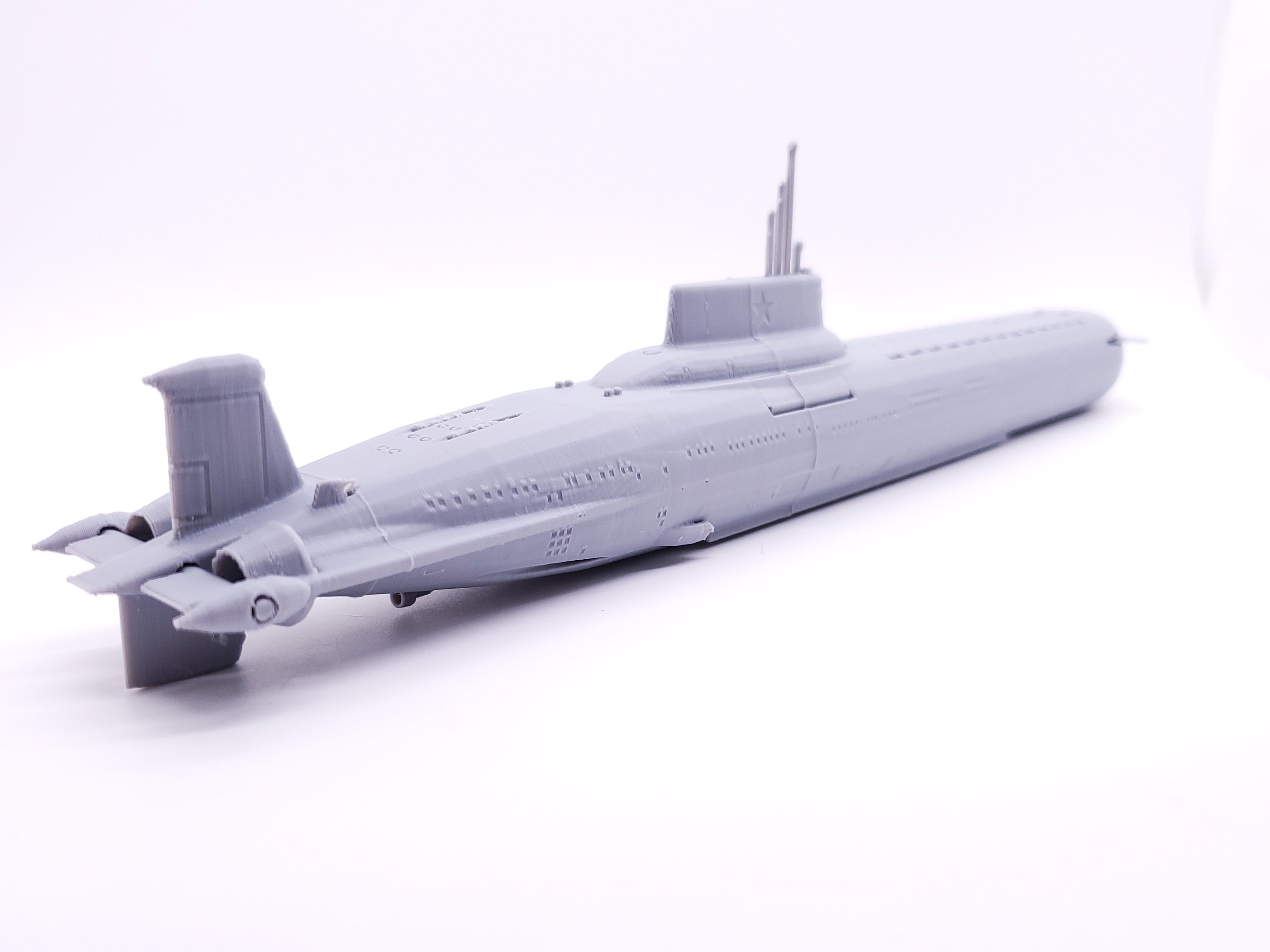 Red October Submarine 12 or 18 Model Naval - Etsy