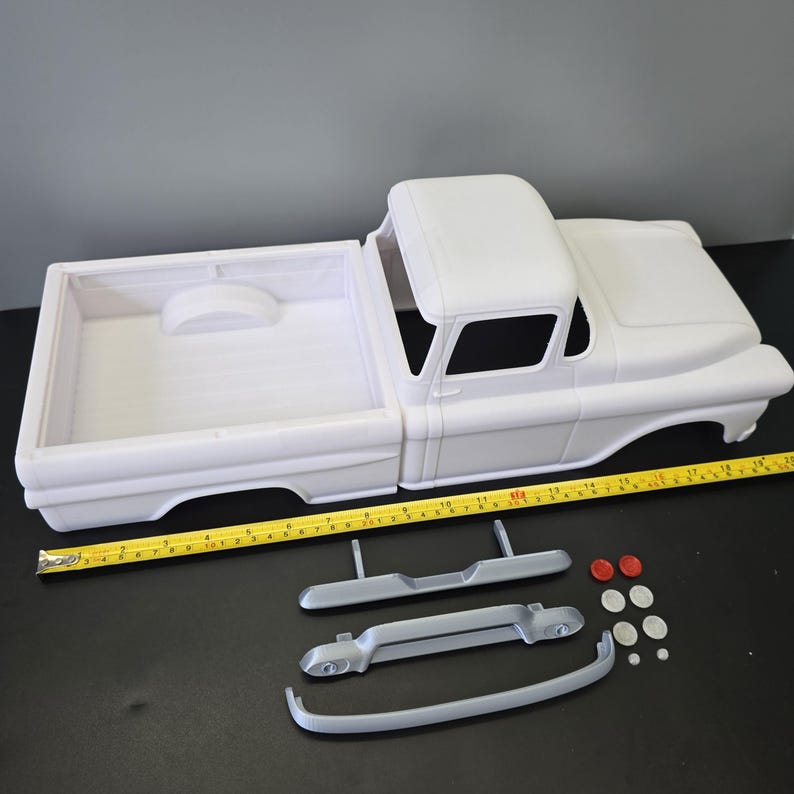 RC Car 1959 GMC 100 - 1:10 Scale - Model 1/10 Body Shell 3D Printed ...