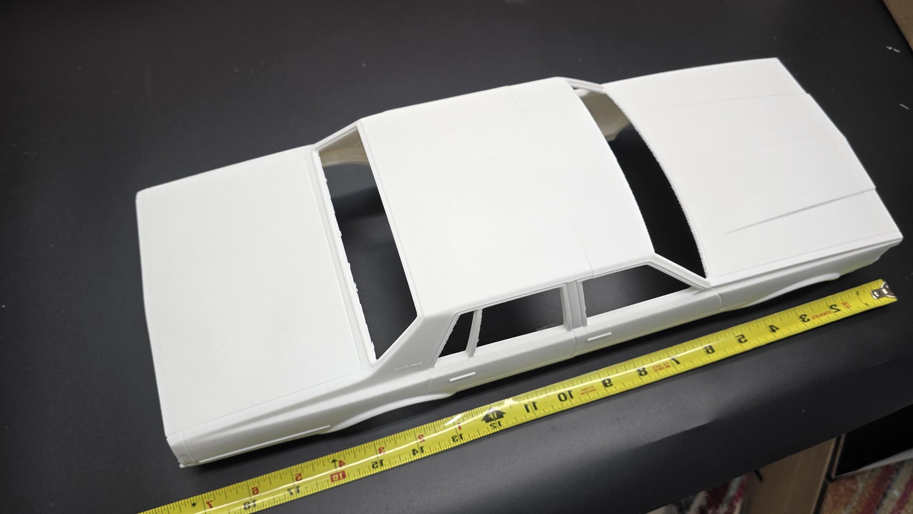 1977 Chevrolet Caprice - 1:10 Scale - Model RC Car Interior Diecast 1 ...