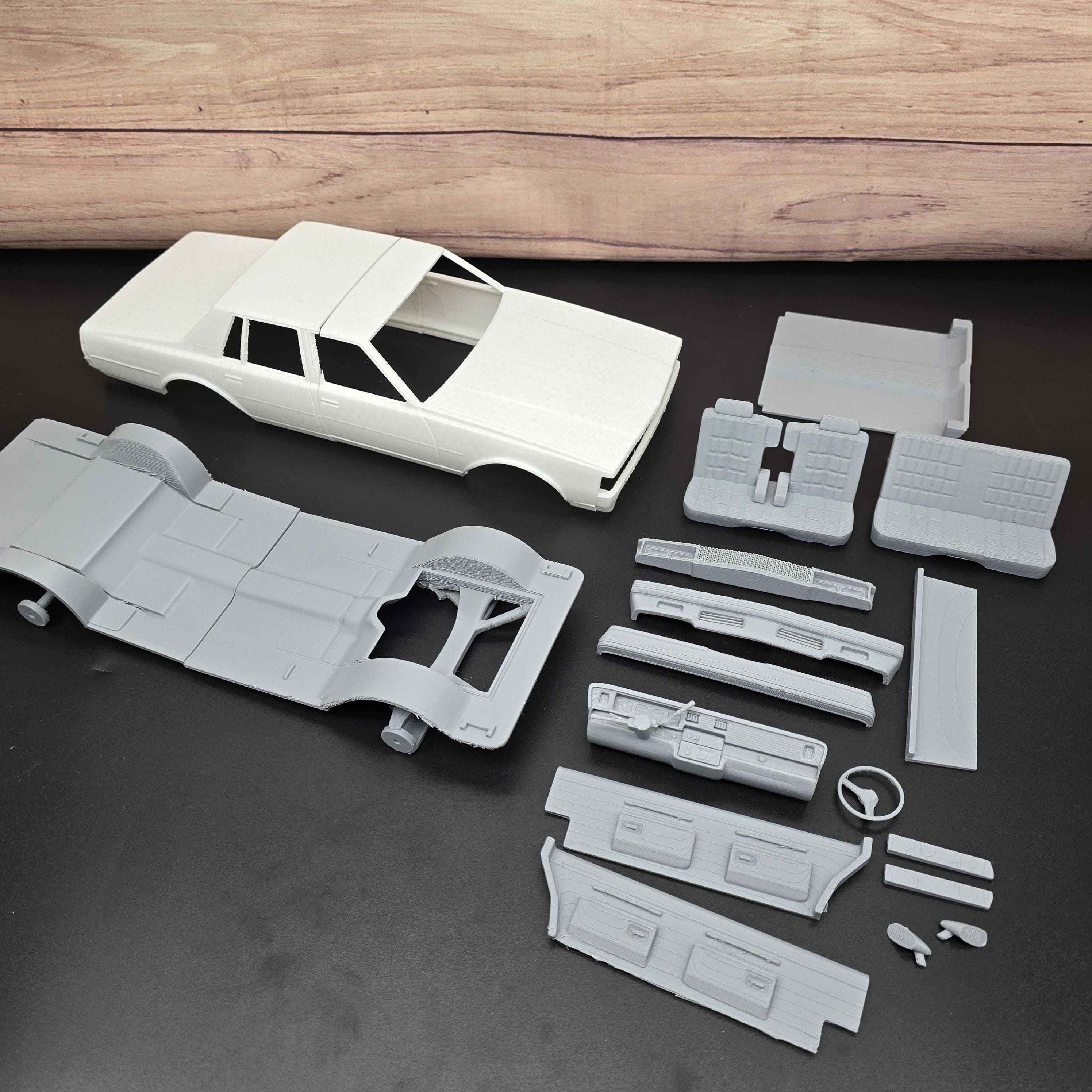 1977 Chevrolet Caprice - 1:10 Scale - Model RC Car Interior Diecast 1 ...