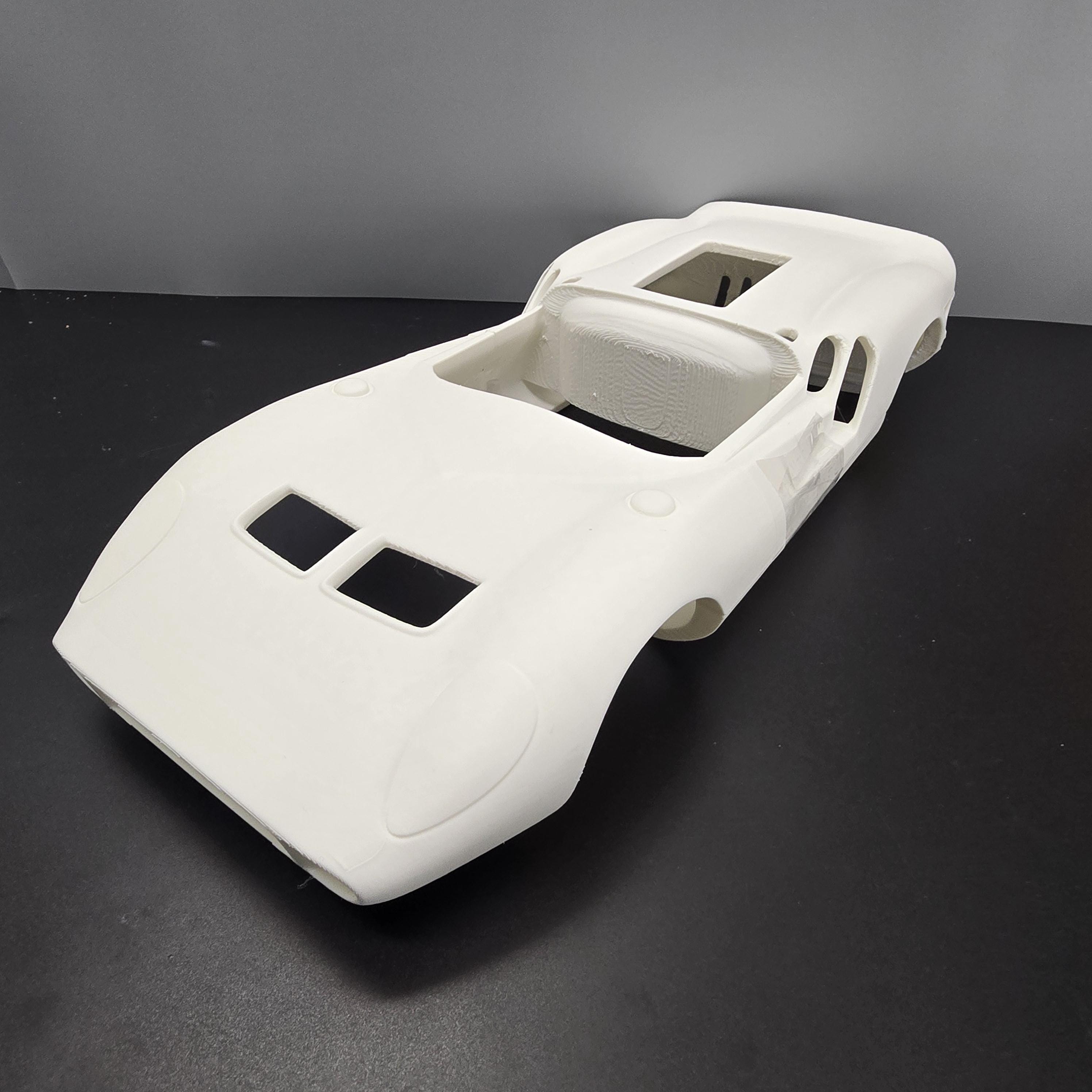 RC Car 1964 Mecom Hussein MK I Can Am - 1:10 Scale - Model 1/10 Body ...