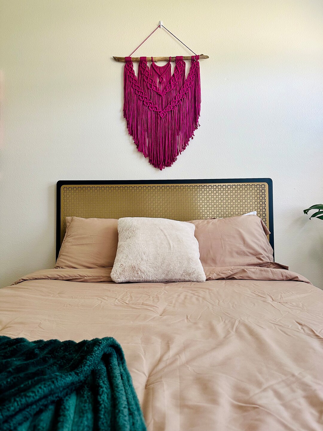 Macramé Wall Hanging | Boho Home Decor | Cotton Wall Hanging | Macramé ...