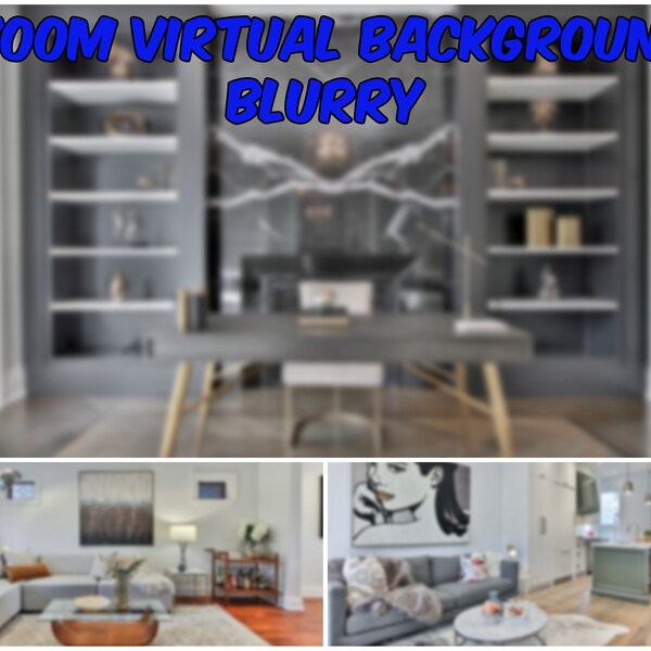 Blurred Zoom Background - Etsy
