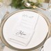 Modern and Minimal Acrylic Placecards Clear Acrylic Semicircle Round ...