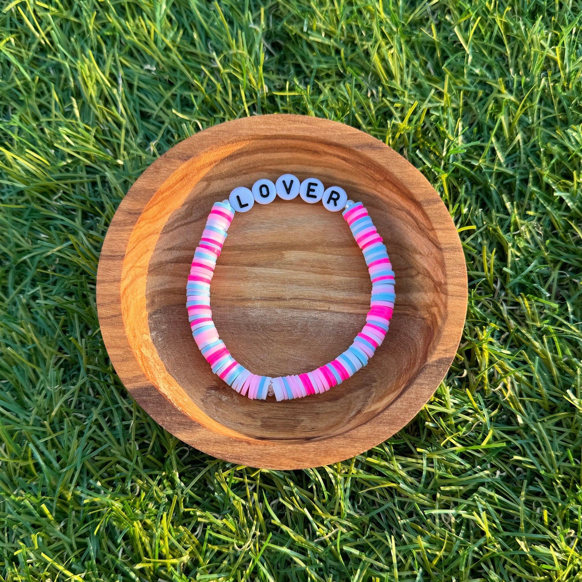 Lover Taylor Swift Bracelet Preppy Clay Beaded Bracelet Accessory - Etsy