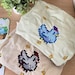 Chicken Stardew Valley Floral Overalls Pants / Embroidery Overalls ...