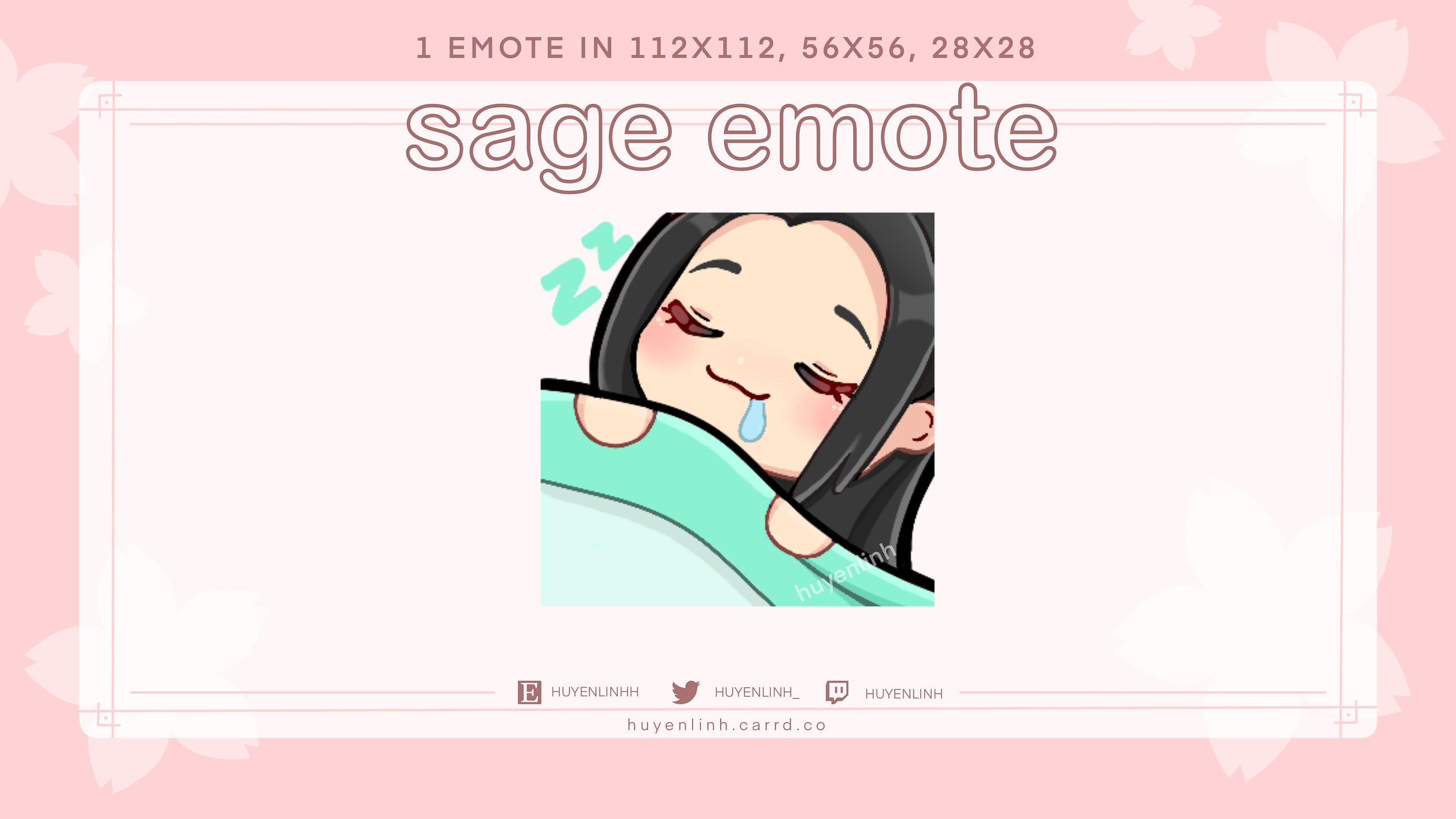 Sage Sleep Emote for Twitch/discord Valorant - Etsy
