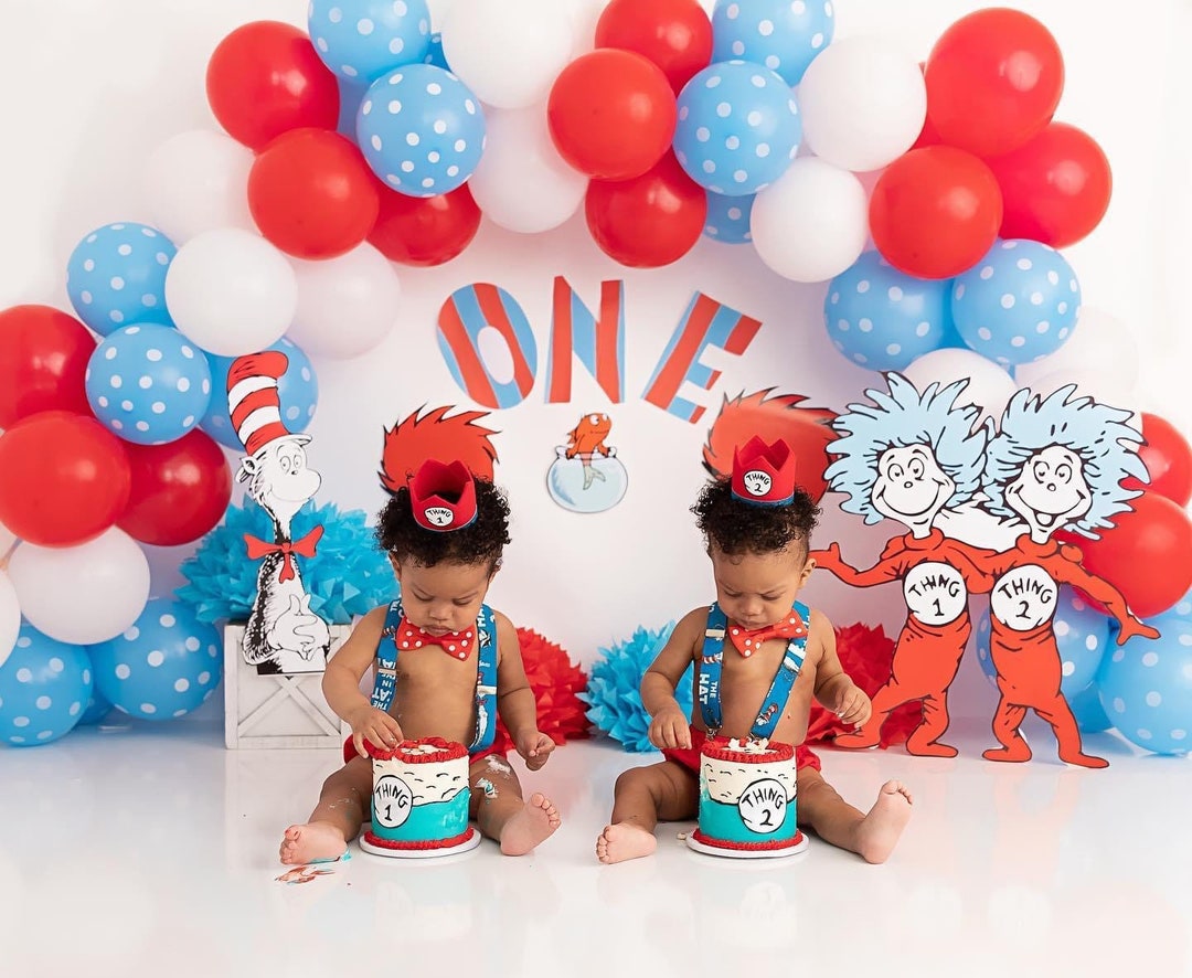Twin 1 and Twin 2 Birthday Celebration Outfit. - Etsy