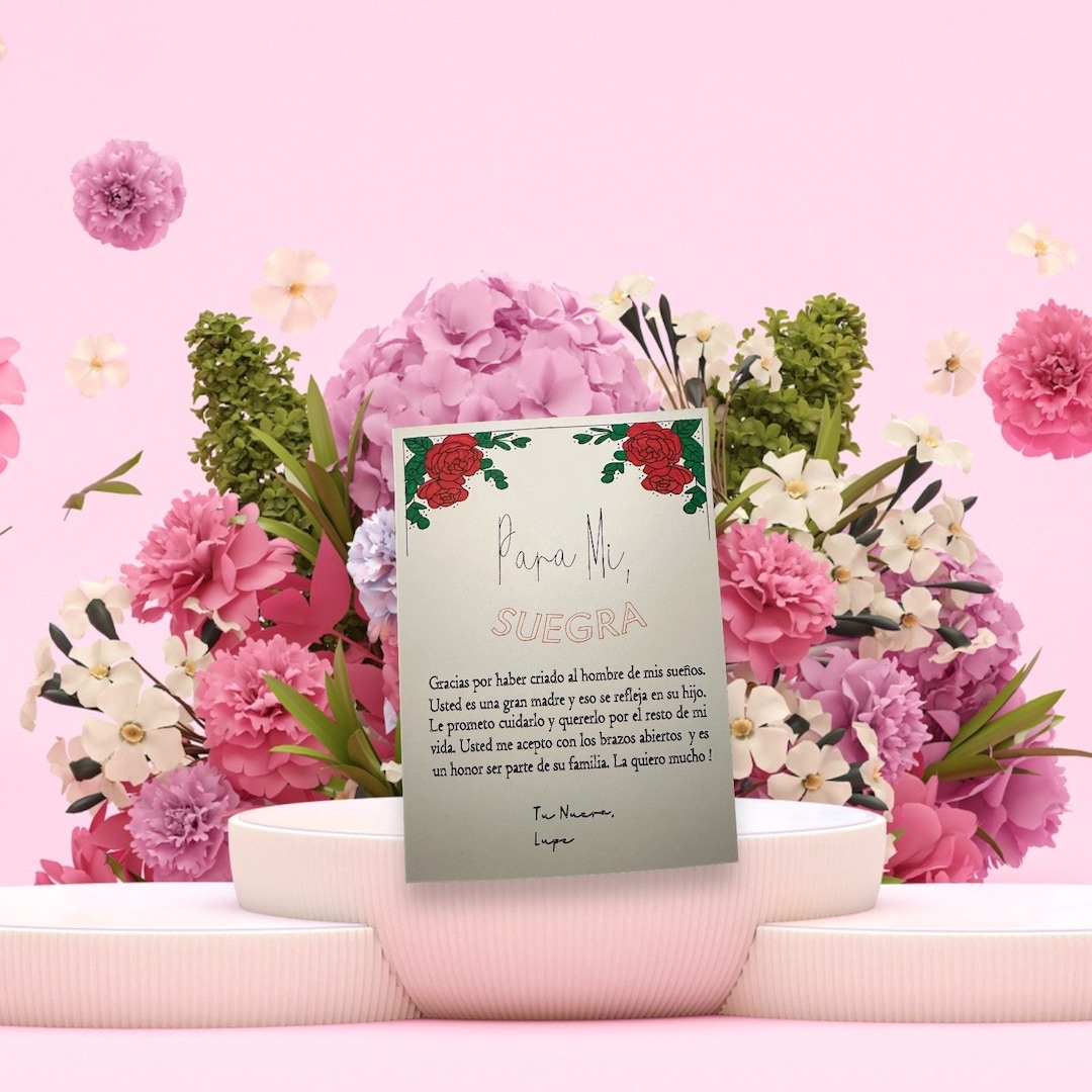 Suegra Handmade Card - Etsy