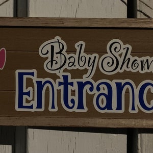 Stitch Baby Shower Sign - Etsy