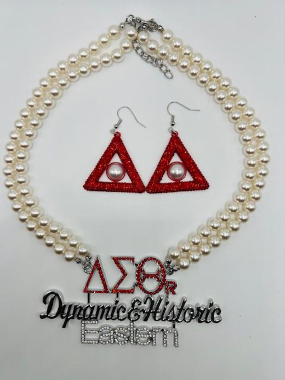 DST EASTERN Pearl Necklace - Etsy