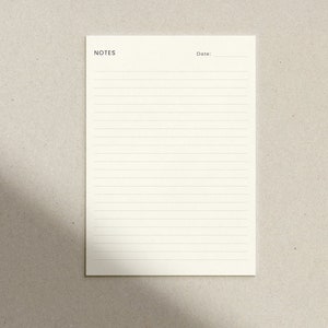 Printable Beige Notebook & 2024 Calendar Set | Daily, Monthly, Yearly ...