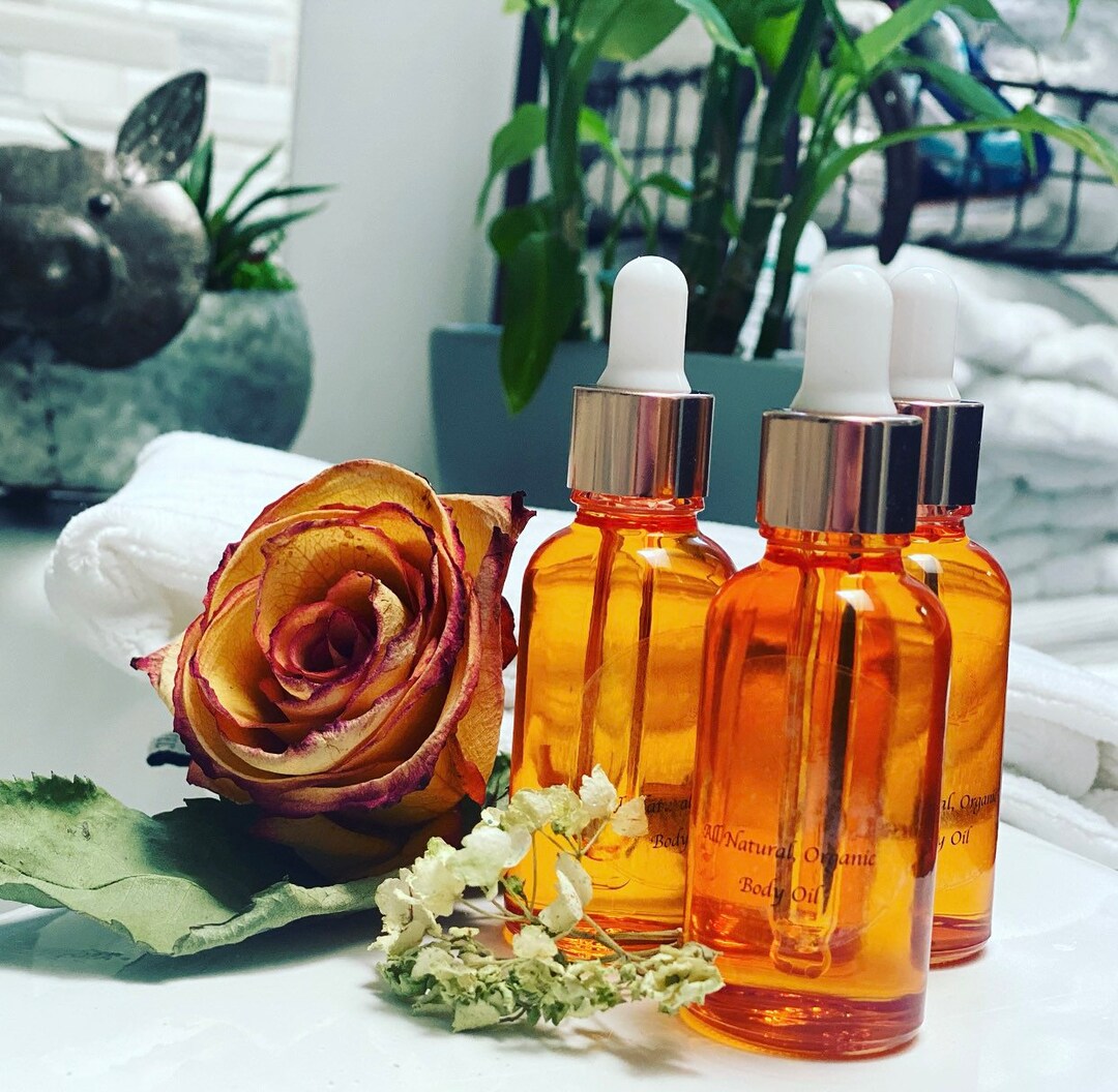 All Natural Organic Ingredients Body Oil Massage Oil After Bath ...