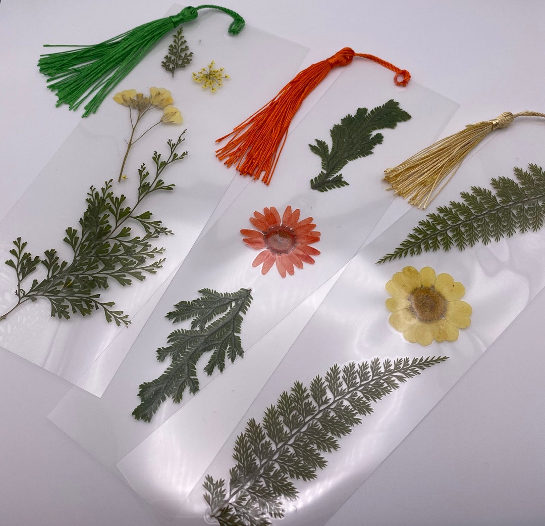 Pressed Flower | Laminated Bookmarks | Gifts | Party Favor | Book ...