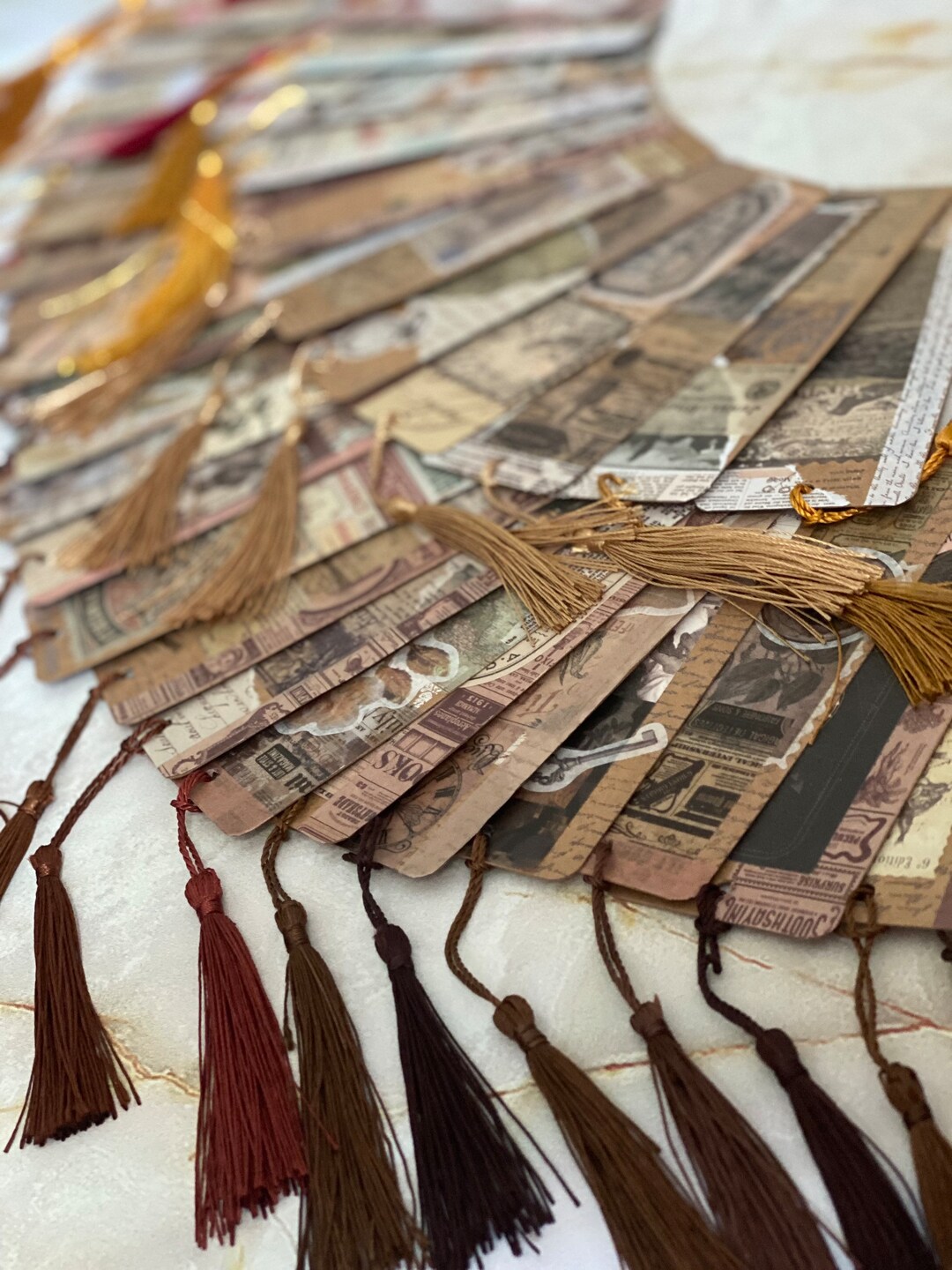 Vintage Style | Bookmarks | Card Stock Bookmarks | Book Accessories ...