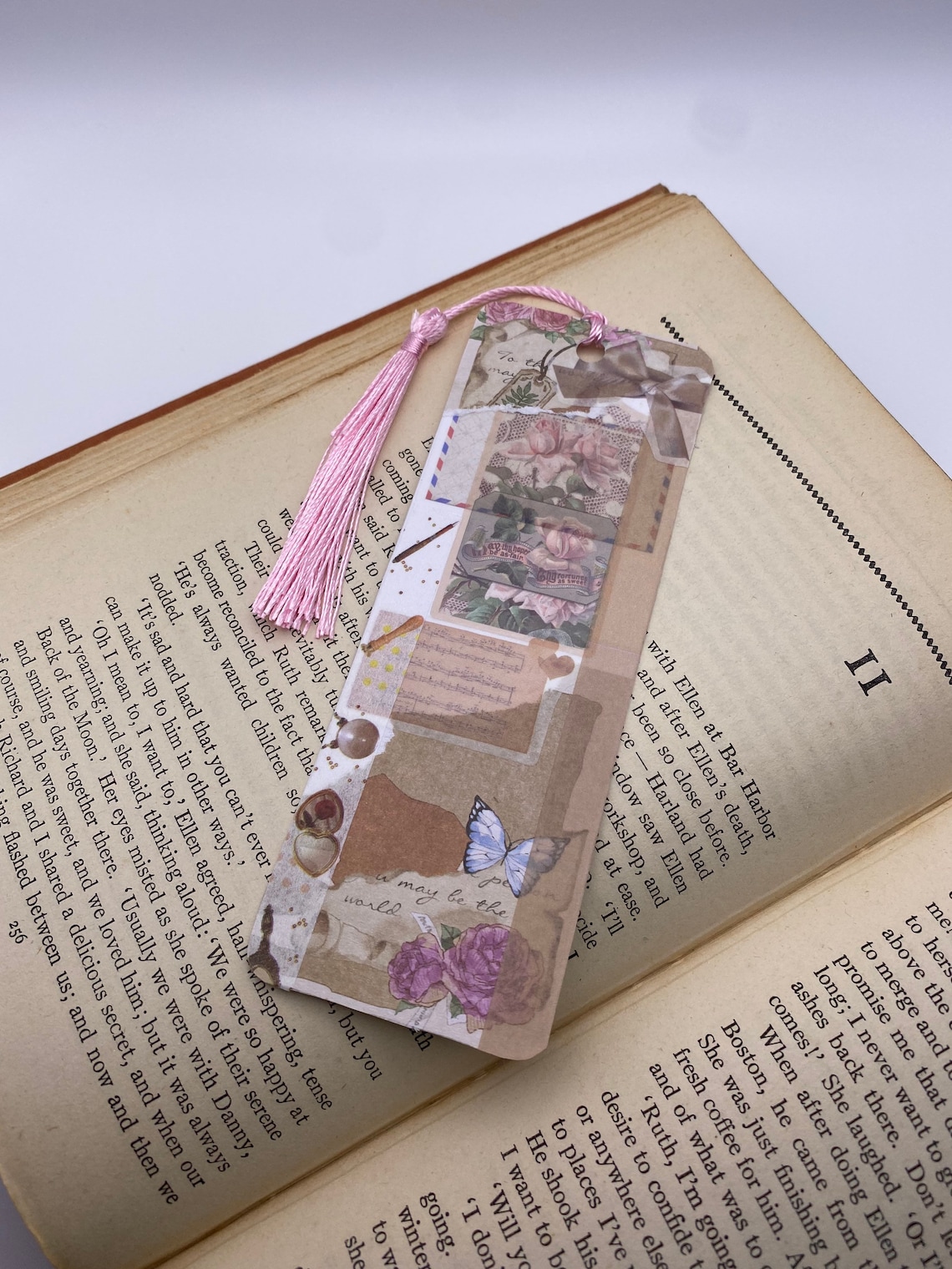 Vintage Style Bookmarks Card Stock Bookmarks Book - Etsy