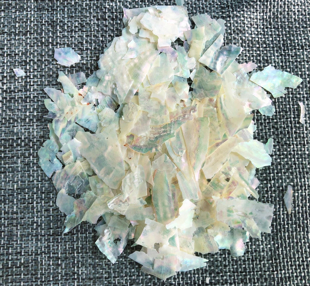 10g Very Thin Pearl Shell Flakes. for Jewelry Making and Nail Art ...