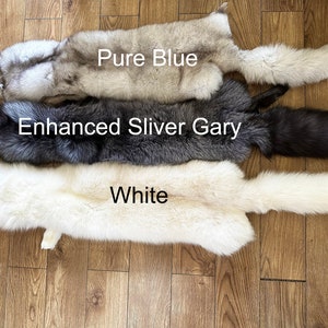 Tanned Fox Pelt: Genuine Animal Fur Hide (45-50 Inch) - Etsy