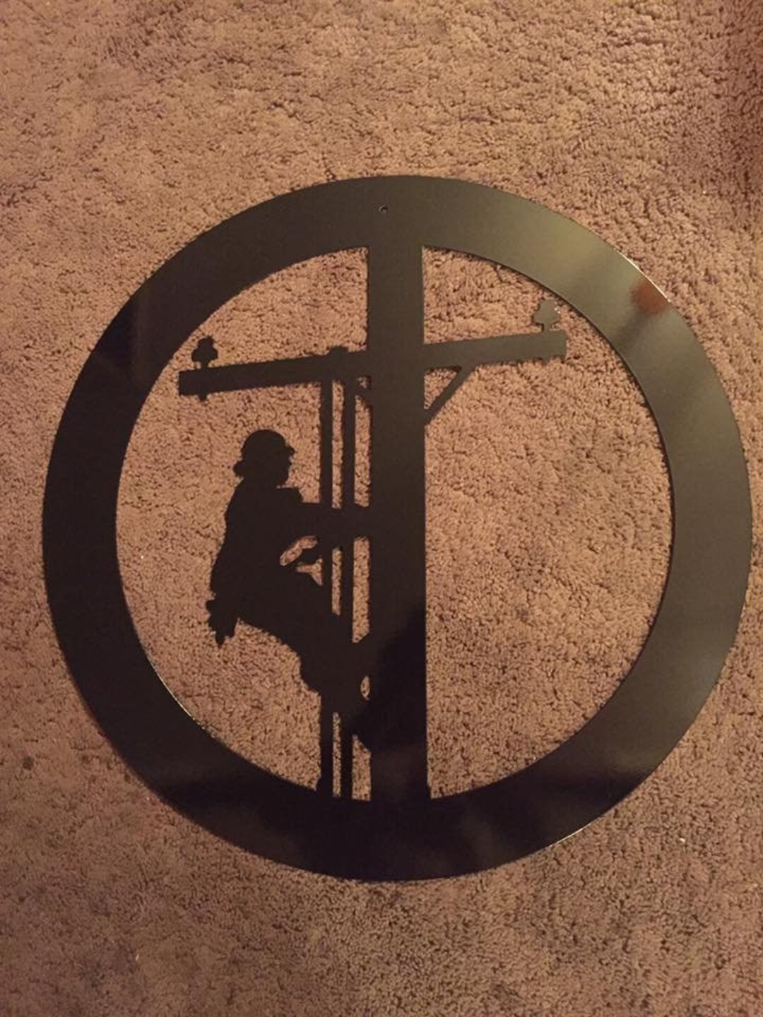 Wall Plaque, Wall Sign, Home Décor, Lineman - Etsy