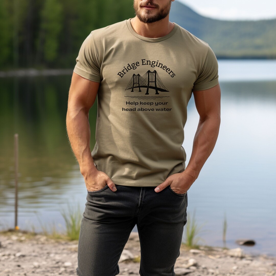Bridge Engineer Unisex Tee, Structural Engineer Shirt, Structural ...