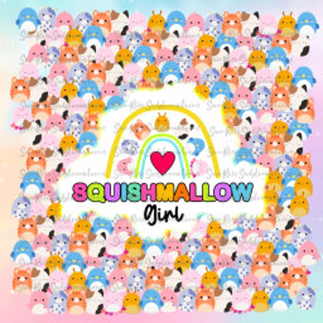 READY TO PRESS / Sublimation Print /squishmallows Tumbler - Etsy