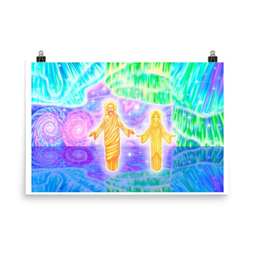 The Kingdom of God is Within You digital Art Printed on - Etsy