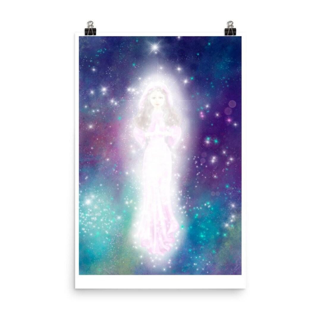 Divine Mother Digital Art Printed on Luster Paper 12x18 & 24x36 - Etsy