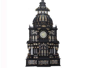 Temple Shaped Clock - Etsy