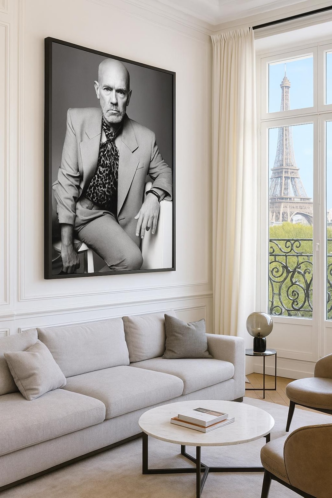 ORIGINAL POSTER | Michael Stipe X Saint Laurent Paris Style A | 4x6 Ft ...